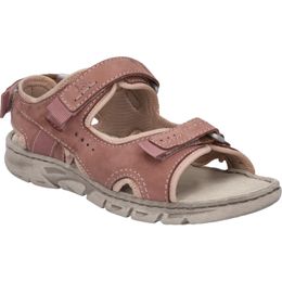 Josef Seibel Damen Sandale "Brenda 01, altrosa-kombi", Gr. 38, rosa, Obermaterial: 80% Rindsleder Leather cow. 20% Textilmaterial TEXMAT., Schuhe
