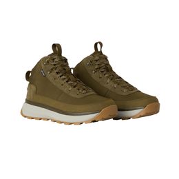 The North Face Herren Winterstiefel "M BERGEN MID WP", Gr. 47, beige, Leder, Schuhe, Winterschuhe, Winterboots, Snowboots, wasserdicht