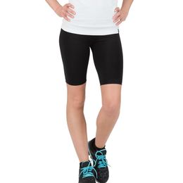 TRIGEMA Damen Leggings "TRIGEMA Sport-Hose", schwarz, Basic, Gr. XS, 85% Polyester, 15% Elasthan, Hosen