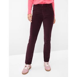 Damen 5-Pocket-Hose "Style LAURA NEW", rot, Gr. 24, RAPHAELA BY Brax, Web, 67% Baumwolle, 31% Viskose, 2% Elasthan, Hosen