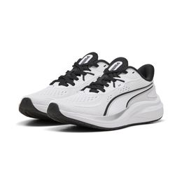 Puma Herren Laufschuh "SKYROCKET LITE 2", Gr. 45, schwarz-wei&szlig;, Textil, Schuhe