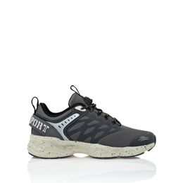 Plein Sport Damen Sneaker "Scratch", Gr. 35, grau, Schuhe