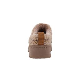 Tom Tailor Damen Sandale "Tom Tailor House Slippers", Gr. 41, beige, Polyester, unifarben, Schuhe