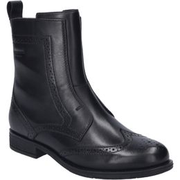 Josef Seibel Damen Stiefelette "Simona 02, schwarz", Gr. 37schwarz, Obermaterial: 100% Rindsleder Leather cow., Schuhe
