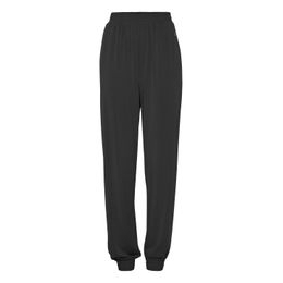 oxmo Damen Stoffhose "Stoffhose OXBrianna", schwarz, Gr. XL, Obermaterial: 64% Modal CMD. 36% Polyester PES., Hosen