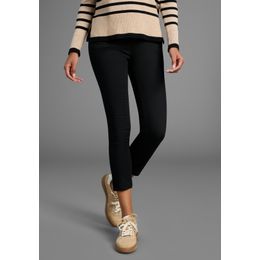 Arizona Damen 7/8-Jeans "Shaping", schwarz, Basic, Gr. 34, Jeans, Obermaterial: 72% Baumwolle, 26% Polyester, 2% Elasthan, Jeans, eng anliegend,