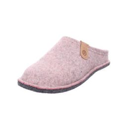 Rohde Damen Hausschuh "Rohde Hausschuhe Filz", Gr. 36, rosa, Filz, Schuhe