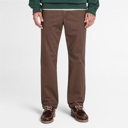 Timberland Herren Chinohose "CLAREMONT Twill Chino Pant (Straigh", braun, Gr. 31, Obermaterial: 97% Baumwolle, 3% Elasthan, Hosen