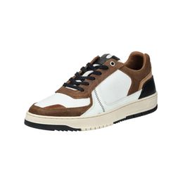 Bullboxer Herren Sneaker "Bullboxer Sneaker Leder", Gr. 43, braun, Leder, Schuhe