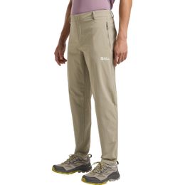 Jack Wolfskin Herren Funktionshose "HIKEOUT PANTS M", grau, Gr. 50, Oberstoff: 86% POLYAMID, 14% ELASTHAN; Futter 1:00% POLYESTER, Hosen
