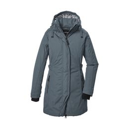 G.I.G.A. by Killtec Damen Parka "GW 70 WMN PRK", blau, Gr. 44, G.I.G.A. DX BY KILLTEC, Obermaterial: 88% Polyester, 12% Baumwolle;Futter: 100% Polyester;F&uuml;llung: 100%