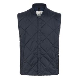 Casual Friday Herren Steppweste "Steppweste CFArnell", blau, Gr. S, Obermaterial: 100% Polyester PES., Westen