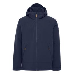 North Bend Herren Outdoorjacke "Outdoorjacke NBBredon M W-PRO 15.000 mit wasserdichter Beschichtung", blau, Gr. L, unifarben, Obermaterial: 90%