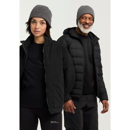 Jack Wolfskin Herren Beanie "FELDBERG BEANIE", grau, Gr. M, Oberstoff: 99% POLYESTER, 1% ELASTHAN; Kontrastmaterial 1: 99% POLYESTER, 1% ELASTHAN;