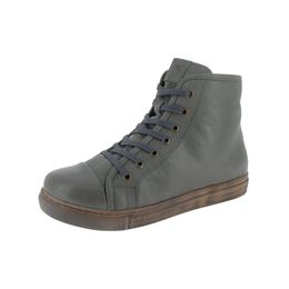 Andrea Conti Damen Schn&uuml;rstiefelette "Andrea Conti Stiefelette Leder", Gr. 42, grau, Leder, Schuhe