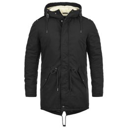 !Solid SOLID Herren Wintermantel "Winterjacke SDDarnell", schwarz, Gr. L, Obermaterial: 100% Baumwolle CO., Mäntel