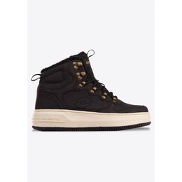 Lotto Damen Sneakerboots, Gr. 42, wei&szlig;, Synthetik, Textil, Schuhe, Winterschuhe, Schn&uuml;rboots, Sneaker, gef&uuml;ttert