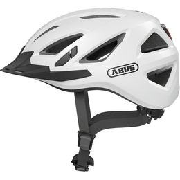 Abus Fahrradhelm "URBAN-I 3.0", S Kopfumfang: 51cm - 55cm, wei&szlig;, Helme