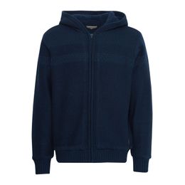 Blend Herren Strickjacke "Strickjacke BHPullover", blau, Gr. M, Obermaterial: 42% Polyester PES. 26% Polyacryl PAN. 15% Viskose CV. 13% Wolle WO. 4%
