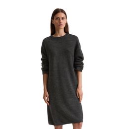 Marc O'Polo MARC O'POLO Damen Strickkleid "aus weichem Schurwolle-Mix", grau, Gr. 40, unifarben, Obermaterial: 49% Schurwolle, 25% Alpaka, 24% Polyamid, 2%
