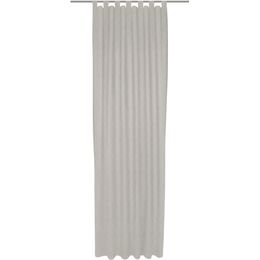 Vorhang WIRTH, B:132cm H:145cm, grau, Jacquard, Polyester, Wohnzimmer, Gardinen, "Westport"