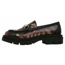 DOGO Damen Loafer "Cindy Loafer Pure Reflection Damen Halbschuhe", Gr. 36, schwarz, Lederimitat, Schuhe, Handgefertigt