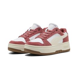 Puma Damen Sneaker "Rebound Femme Low Sneakers Damen", Gr. 39, weiß, Obermaterial: Synthetik, Kuhleder, Textil; Futter: Textil; Innensohle: Textil;
