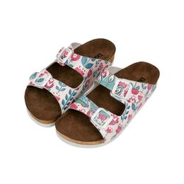 DOGO Damen Pantolette "Stella Pantolette Remember Who You Are Damen Sandalen", Gr. 36, rosa, Lederimitat, Schuhe, Handgefertigt