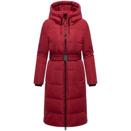 Navahoo Damen Steppmantel "Herbstnebel 14", rot, Gr. XS, Obermaterial: 100% Polyester; Innenfutter: 100% Polyester; Wattierung: 100% Polyester;