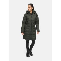 Marikoo Damen Winterjacke "Kaltn&auml;schen", gr&uuml;n, Gr. XXXL, Obermaterial: 100% Polyester; Futter: 100% Polyester; Wattierung: 100% Polyester;