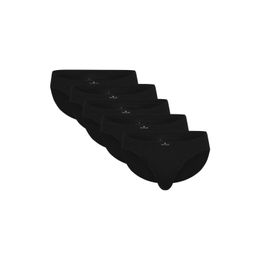 Tom Tailor Herren Slip "Slip Mini Slip 5er Pack 5er Pack", Gr. L, schwarz, Obermaterial: 100% Baumwolle CO., Unterhosen