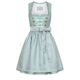 N&uuml;bler N&Uuml;BLER Damen Dirndl "Midi Dirndl Gabrina", gr&uuml;n, Gr. 34, Obermaterial: 100% Polyester PES., Kleider
