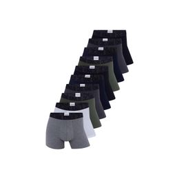 CR7 Herren Boxershorts "Boxershort 10er Pack", Gr. XL, bunt, Obermaterial: 95% Baumwolle CO. 5% Elasthan EL., Unterhosen