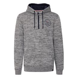 FQ1924 Herren Kapuzenpullover "Hoodie FQGunar", grau, Gr. XXL, meliert, Obermaterial: 60% Baumwolle CO. 40% Polyester PES., Pullover