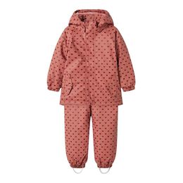 Lil Atelier Regenanzug in Rot - 55% | Gr&ouml;&szlig;e 110 | Kinder-outdoor-jacken