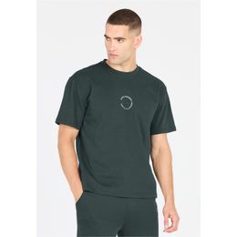 Virtus Herren Funktionsshirt "Harwick", gr&uuml;n, Gr. M, unifarben, 53% Baumwolle, 30% Polyester, 17% Elasthan, Shirts, Mit 4-Wege-Stretch