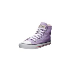 Ethletic Damen Sneaker "White Cap Hi Cut", Gr. 36, lila, Obermaterial: 100% Baumwolle. Futter: 100% Baumwolle. Decksohle: 100% Baumwolle. Sohle: 100%