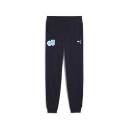 Puma Sporthose "Olympique de Marseille FtblCulture Jogginghose Herren", wei&szlig;, Gr. M, bedruckt, Obermaterial: 32% Polyester, 68% Baumwolle. Rippe: 3%