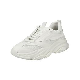 Steve Madden Herren Sneaker "Steve Madden Sneaker Lederimitat/Textil", Gr. 46, weiß, Lederimitat, Textil, Schuhe