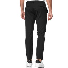 INDICODE Herren Anzughose "INRoedekro", schwarz, Gr. 32, unifarben, Web, Obermaterial: 65% Polyester, 35% Baumwolle, Hosen, gepflegter Look mit