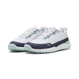 Puma Herren Golfschuh "IGNITE Elevate X Golfschuhe Herren", Gr. 48,5, weiß, Obermaterial: Textil, Synthetik; Futter: Textil; Innensohle: Textil;