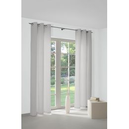 Vorhang WIRTH, B:132cm H:175cm, braun, Jacquard, Baumwolle, Polyester, Wohnzimmer, Gardinen, "Torbole"
