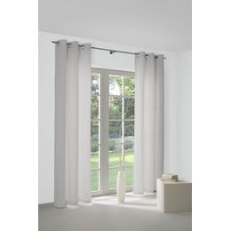 Vorhang WIRTH, B:132cm H:245cm, braun, Jacquard, Baumwolle, Polyester, Wohnzimmer, Gardinen, "Torbole"