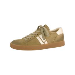 Paul Green Damen Sneaker "Paul Green Sneaker Veloursleder", Gr. 37,5, gr&uuml;n, Veloursleder, Schuhe