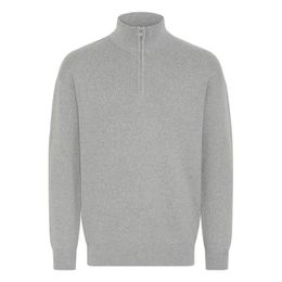 !Solid SOLID Herren Troyer "Troyer SDFINNET", grau, Gr. M, Obermaterial: 70% Baumwolle CO recyc.. 30% Polyester Pol. recyc.., Pullover