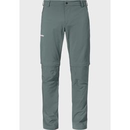 Sch&ouml;ffel SCH&Ouml;FFEL Herren Zip-away-Hose "Pants Folkstone Zip Off", grau, Gr. 50, Oberstoff: 89% Nylon, 11% Elasthan, Hosen