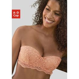 s.Oliver Damen Multiway-BH "Livie", Gr. 95, braun, Obermaterial: 69% Polyamid, 22% Polyester, 9% Elasthan, BHs, mit B&uuml;gel und vielen Tragevarianten,