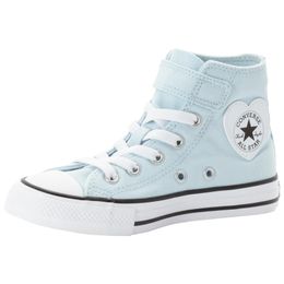 Converse Damen Sneaker "CHUCK TAYLOR ALL STAR HEART PATCH EASY-ON", Gr. 35, weiß, Textil, Schuhe
