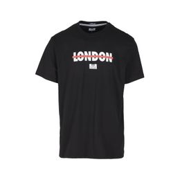 Herren T-Shirt "CITY SERIES Herren", schwarz, Gr. XL, Weekend Offender, Jersey, 100% Baumwolle, Shirts, T-Shirt Herren, leichtes Kurzarmshirt,