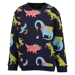 Blue Seven Jungen Sweater "Blue Seven Sweatshirt", blau, Gr. 122, 100% Baumwolle, Sweatshirts
